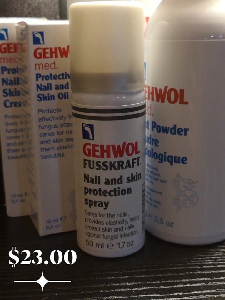Gehwol Nail and skin protector spray - Peace Region Mobile Foot Care